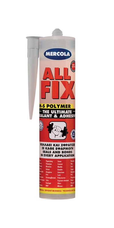 Adhesives & Sealants: ALL FIX CRYSTAL