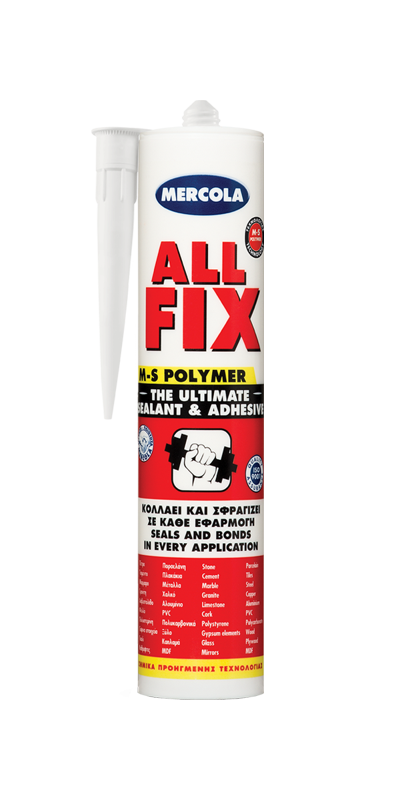 Adhesives & Sealants: ALL FIX