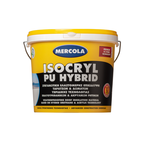 Liquid Applied Membranes: ISOCRYL PU HYBRID PREMIUM