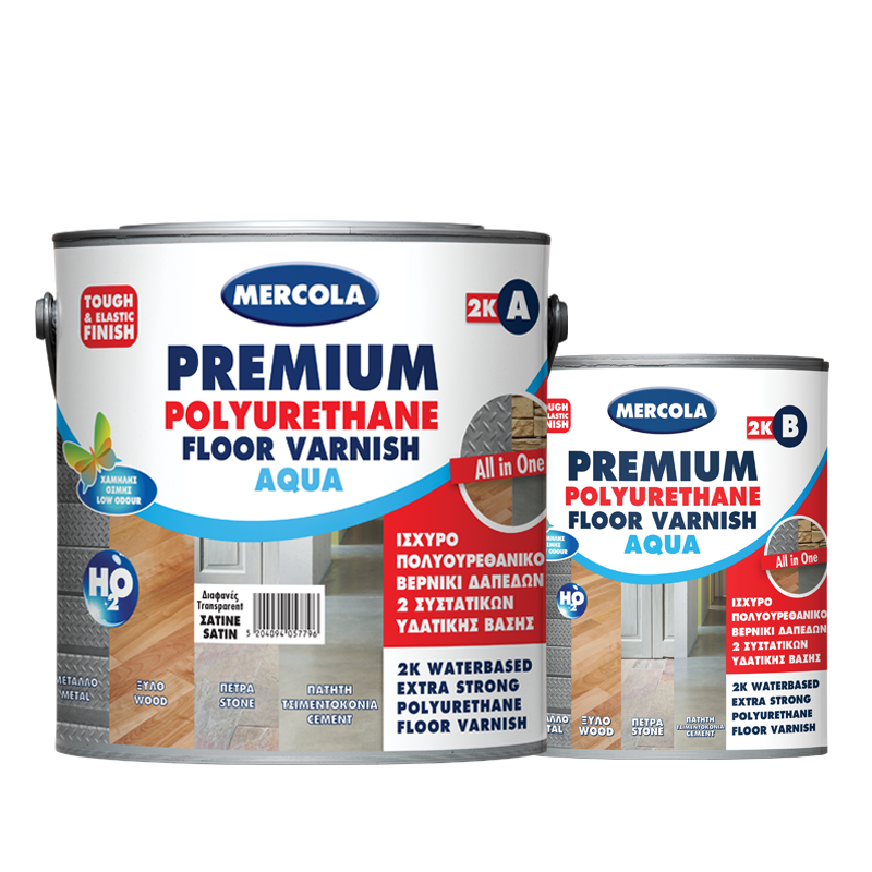 Wood Varnishes: PREMIUM POLYURETHANE FLOOR VARNISH AQUA