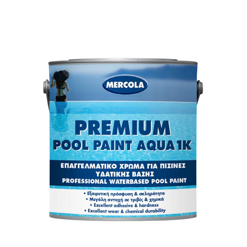 Floor & Pool Paints: PREMIUM POOL PAINT AQUA